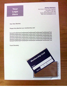 Integrated cards | Integral card forms UK